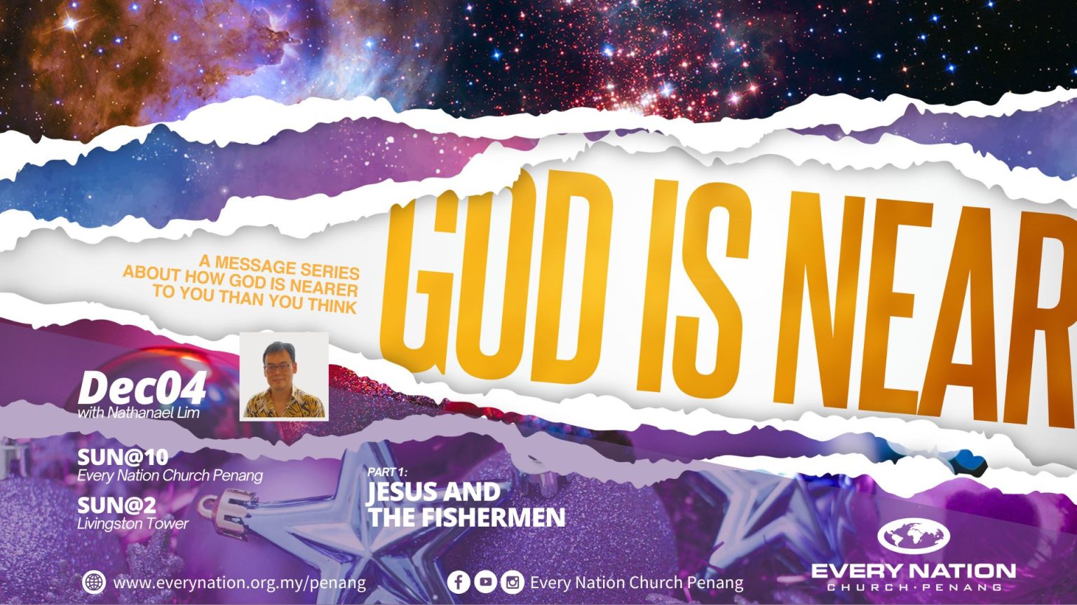 God Is Near: Part 1, Jesus And The Fishermen - ENCM